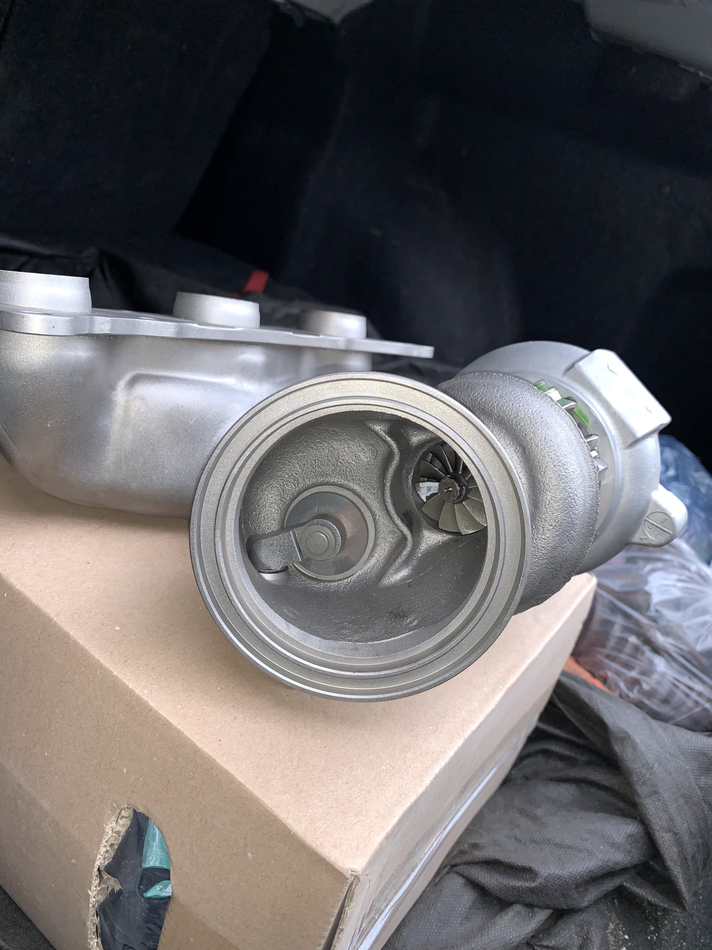 Устранение запотевание турбины, замена картриджа турбины — BMW 7 series ...