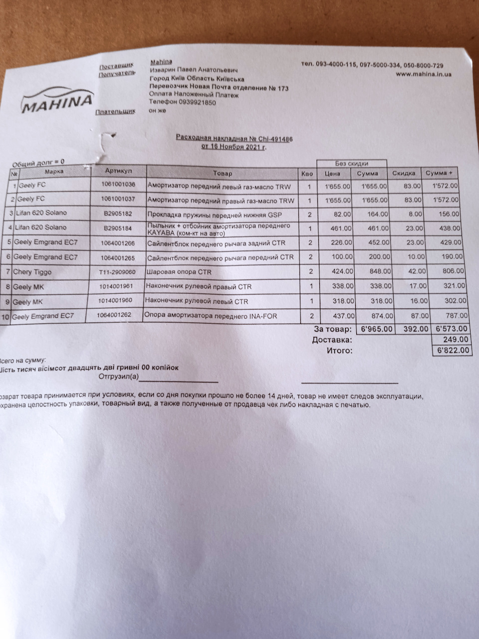 Не хотел, а надо! — Lifan 620, 1,6 л, 2011 года | плановое ТО | DRIVE2