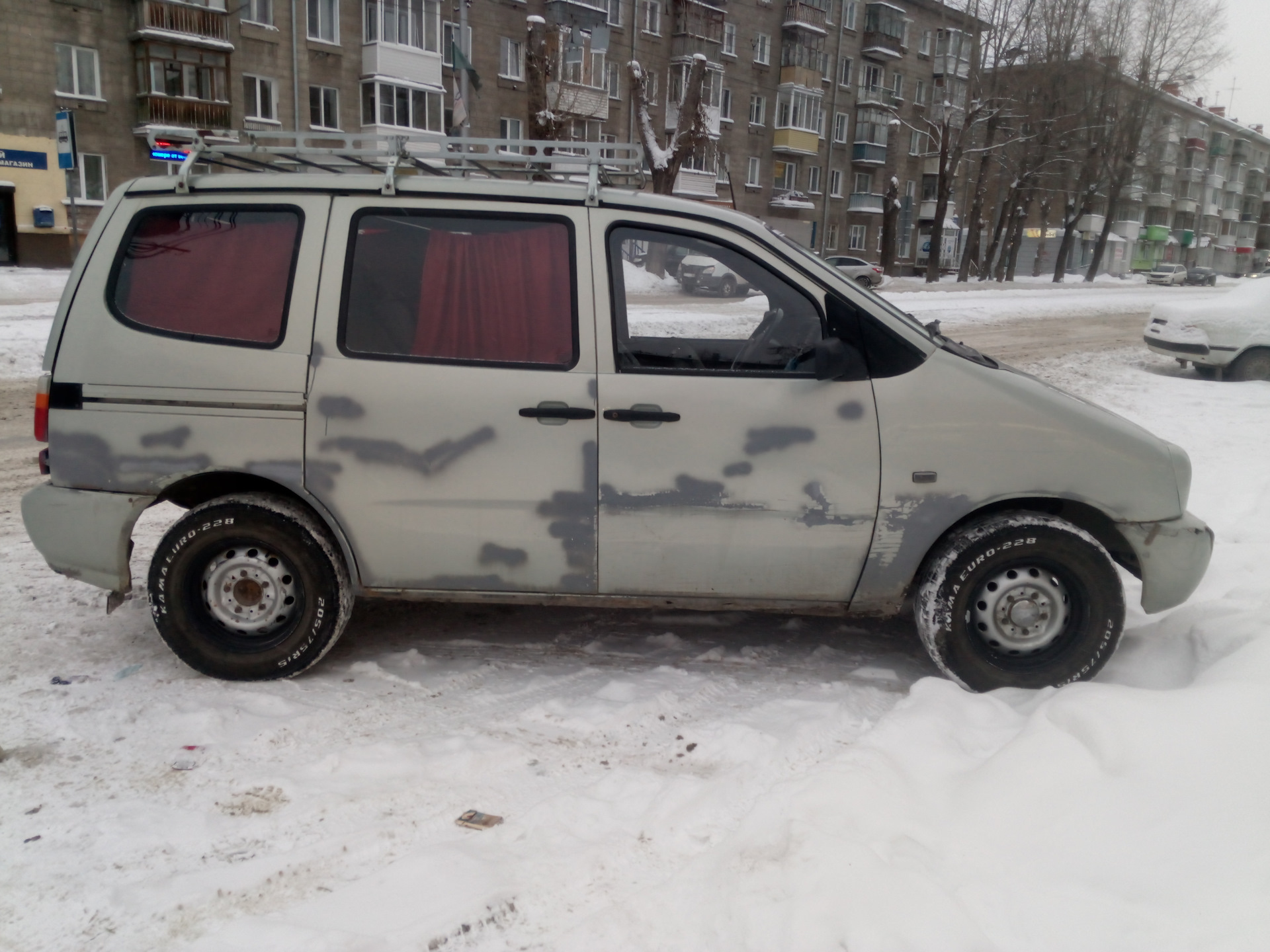 Таки переобулся. На зиму, весну и лето сразу — LADA 2120 Надежда, 1,8 л ...