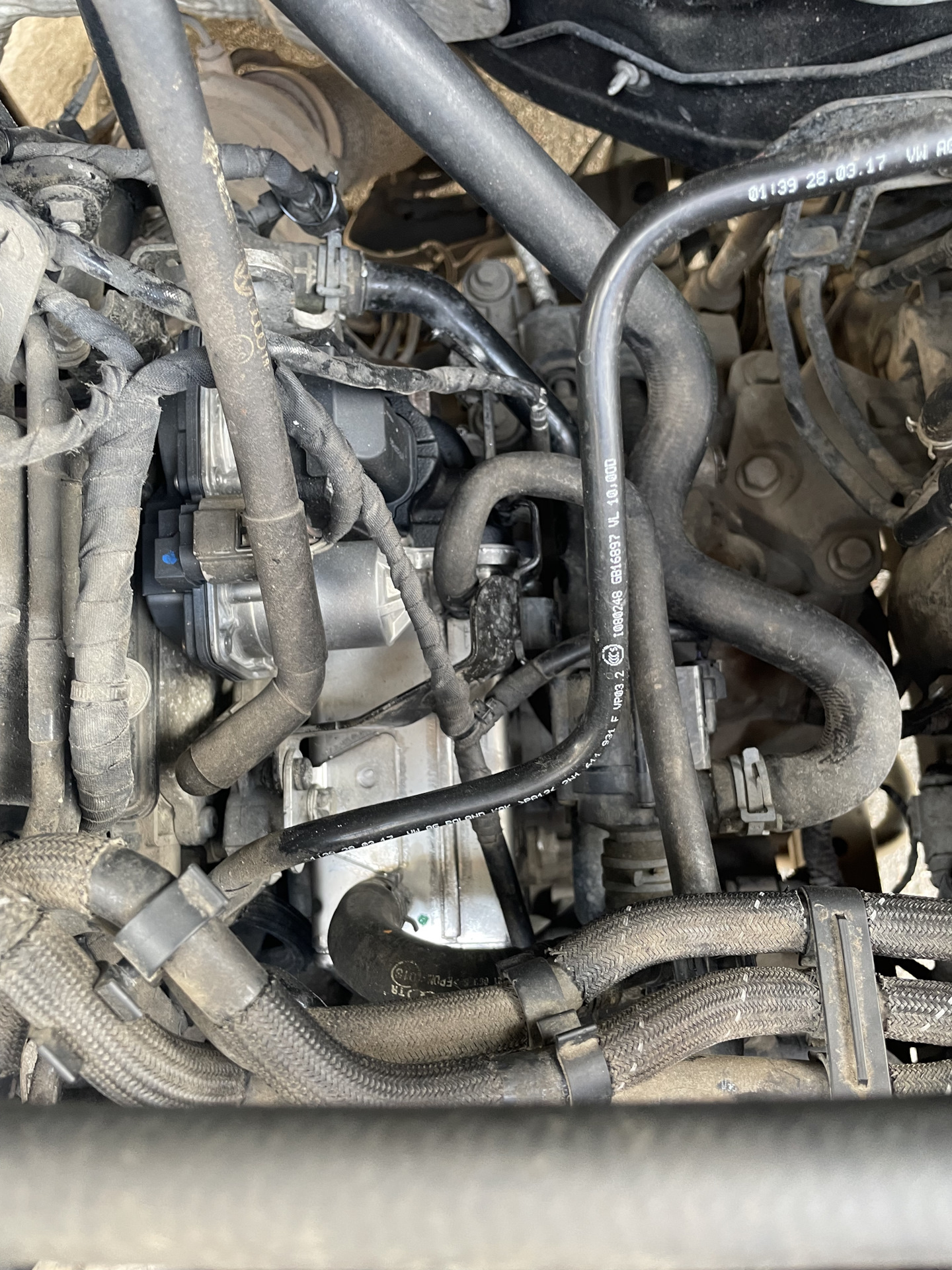 Турба и егр — Volkswagen Crafter (2G), 2 л, 2017 года | поломка | DRIVE2