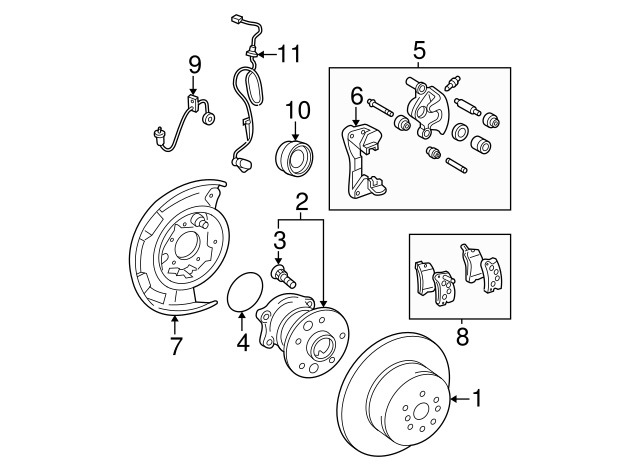 0446633090 Колодки тормозные TOYOTA LEXUS | Запчасти на DRIVE2