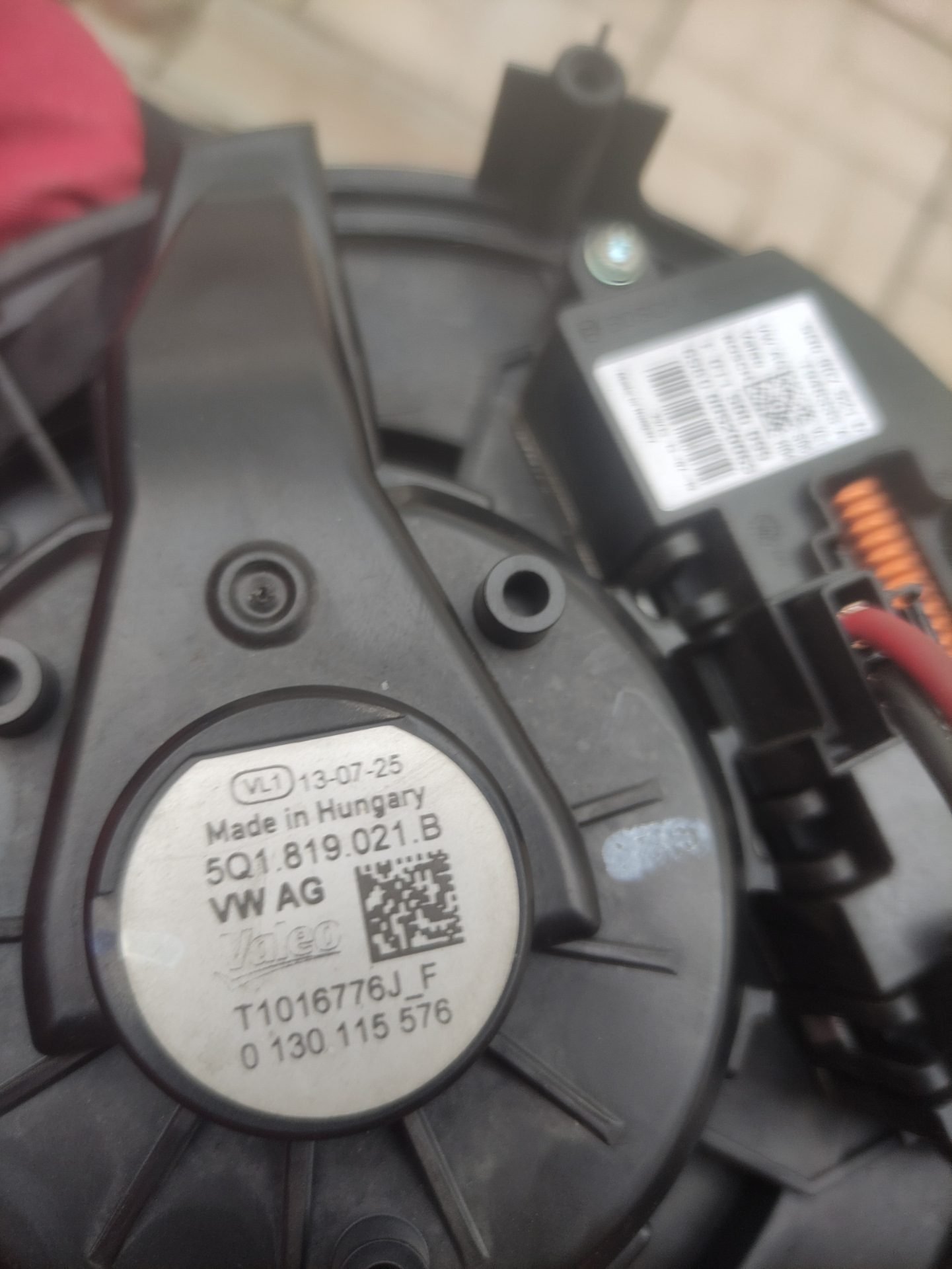 Мотор отопителя. — Skoda Octavia A7 Mk3, 1,8 л, 2013 года | своими ...