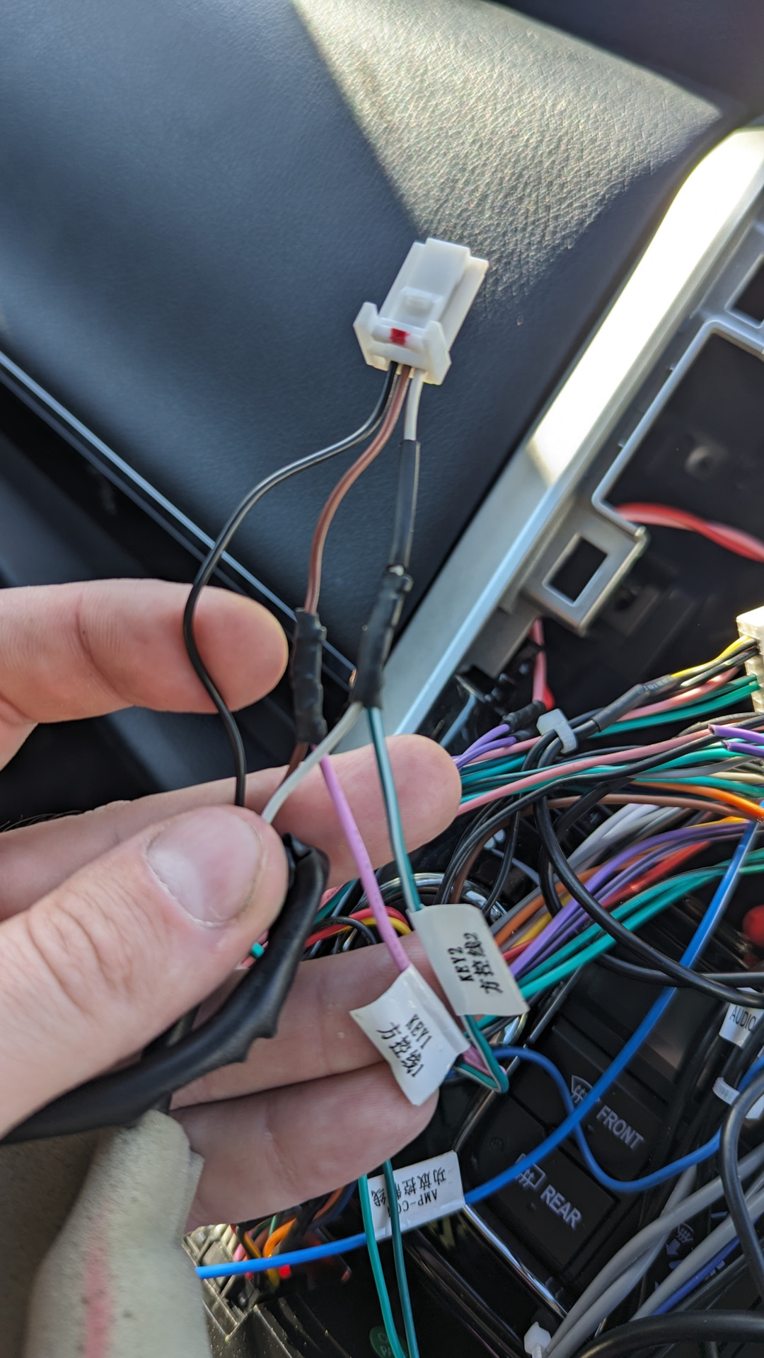 17. Кнопки мультируля для Android ГУ. Fielder 6AA-NKE165G — Toyota ...