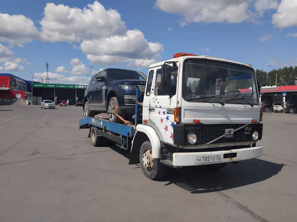 Первый заказ — Volvo f408 эвакуатор 1984, 5,5 л, 1984 года | наблюдение ...