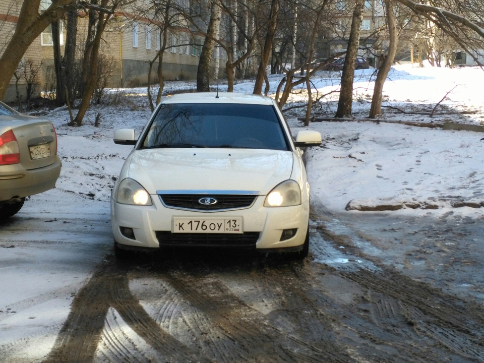 Установка реле Дхо-30 — Lada Приора хэтчбек, 1,6 л, 2011 года ...