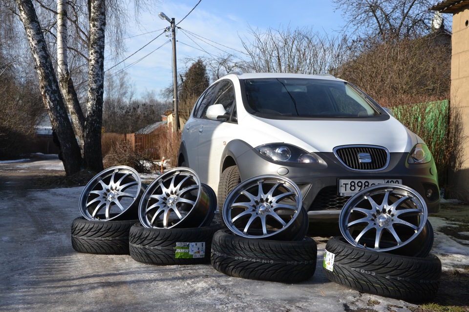 Весна пришла! Весне дорогу! — SEAT Altea Freetrack, 2 л, 2012 года ...