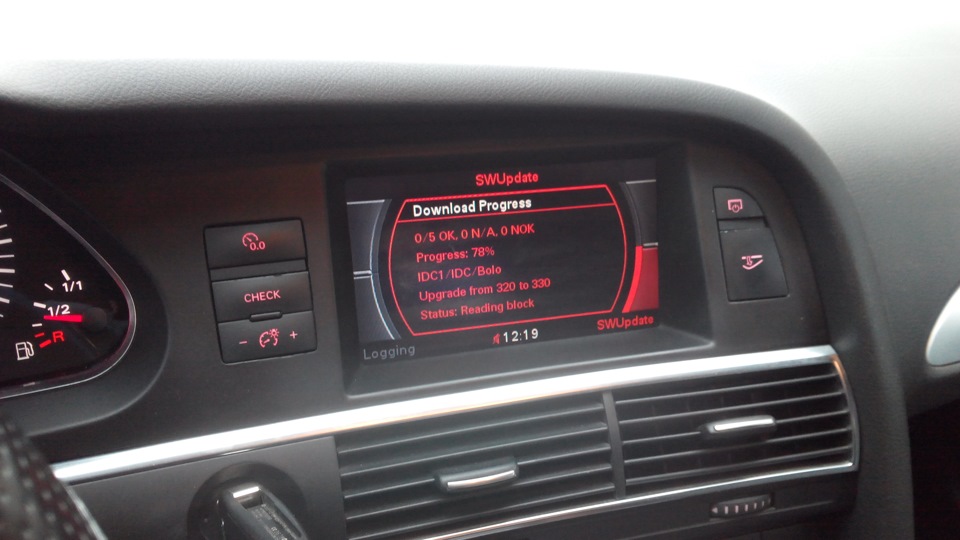 Обновление блока MMI 2G c 3450 -> 5150 — Audi A6 Avant (C6), 3 л, 2006 ...