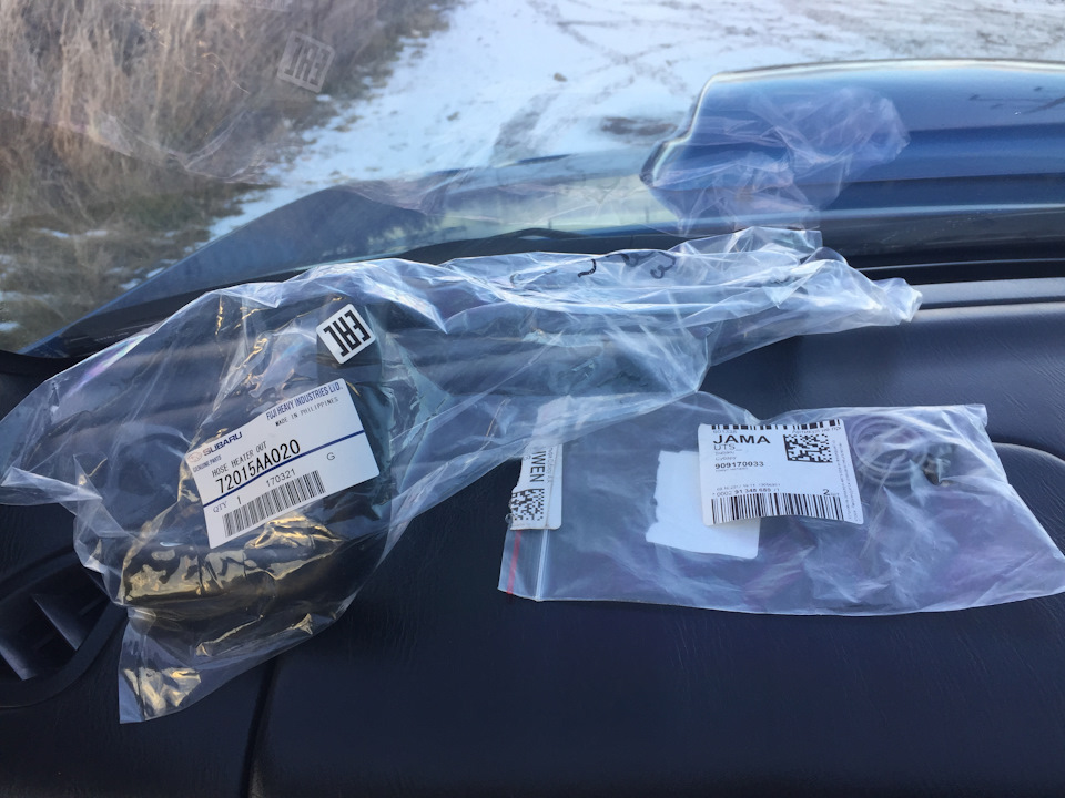 Патрубок печки + хомуты OEM (замена) Part II — Subaru Impreza (GC/GF ...