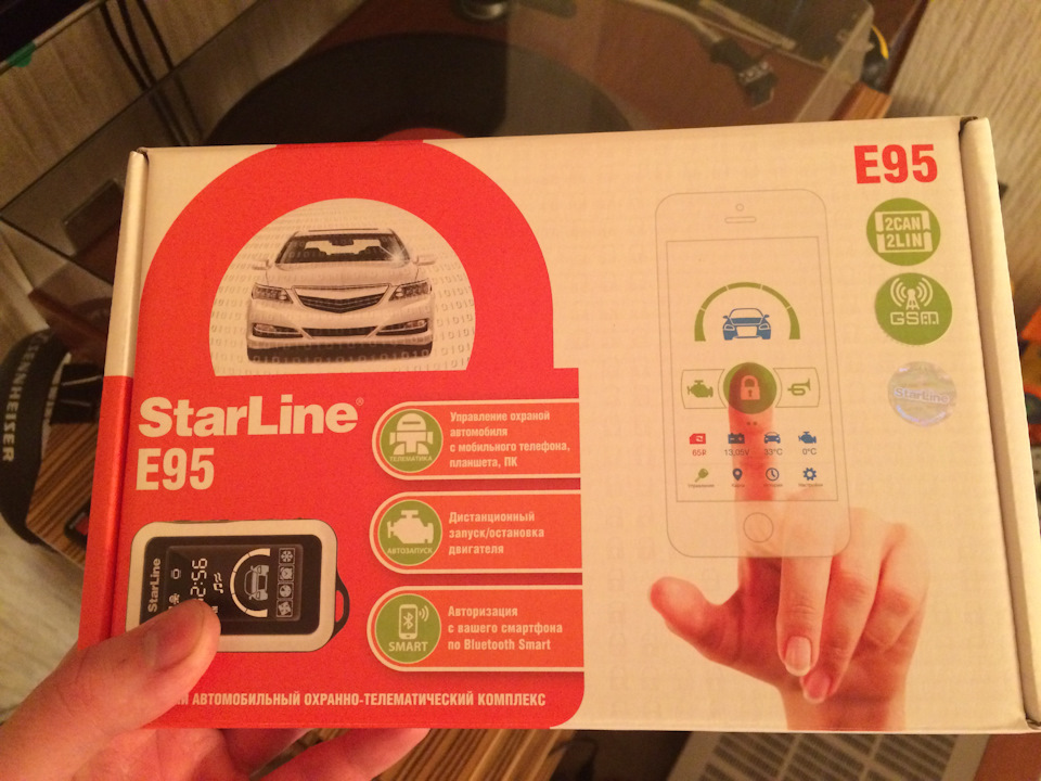 StarLine E95 + GPS — Honda Torneo, 2,2 л, 2000 года | аксессуары | DRIVE2