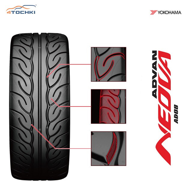 Yokohama ADVAN Neova AD08 — 4точки на DRIVE2