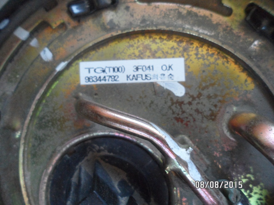 96344792 Модуль в сборе с бензонасосом GM | Запчасти на DRIVE2