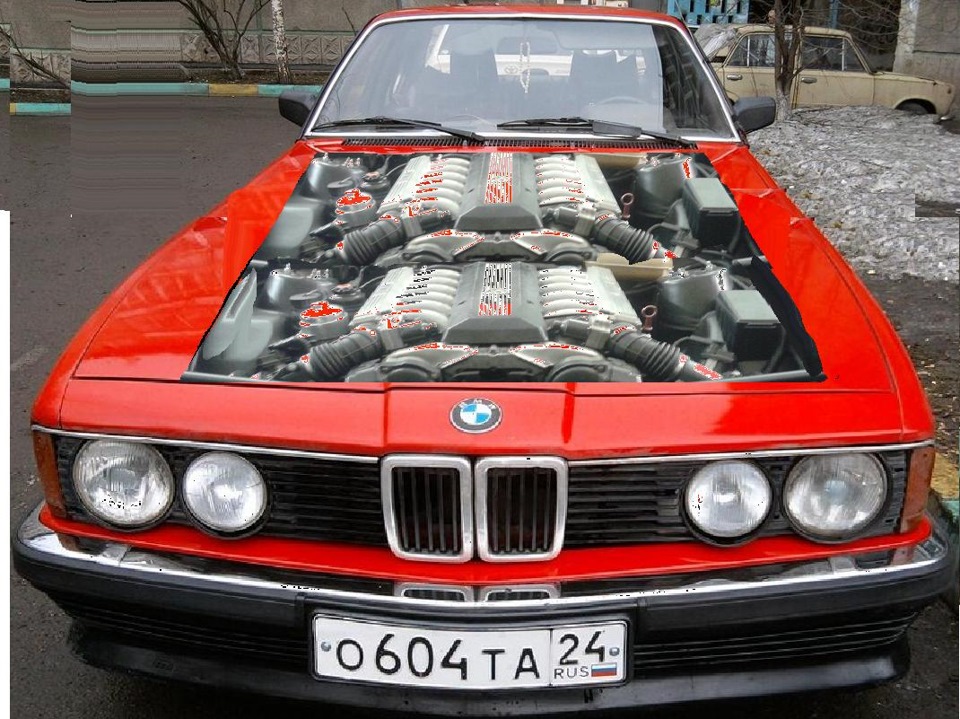 РЕАЛЬНАЯ ЖЕСТЬ! V24 — это 2 двигателя M70B50 V12. и ещё 4 турбины. Просто фантазии о мощности ...