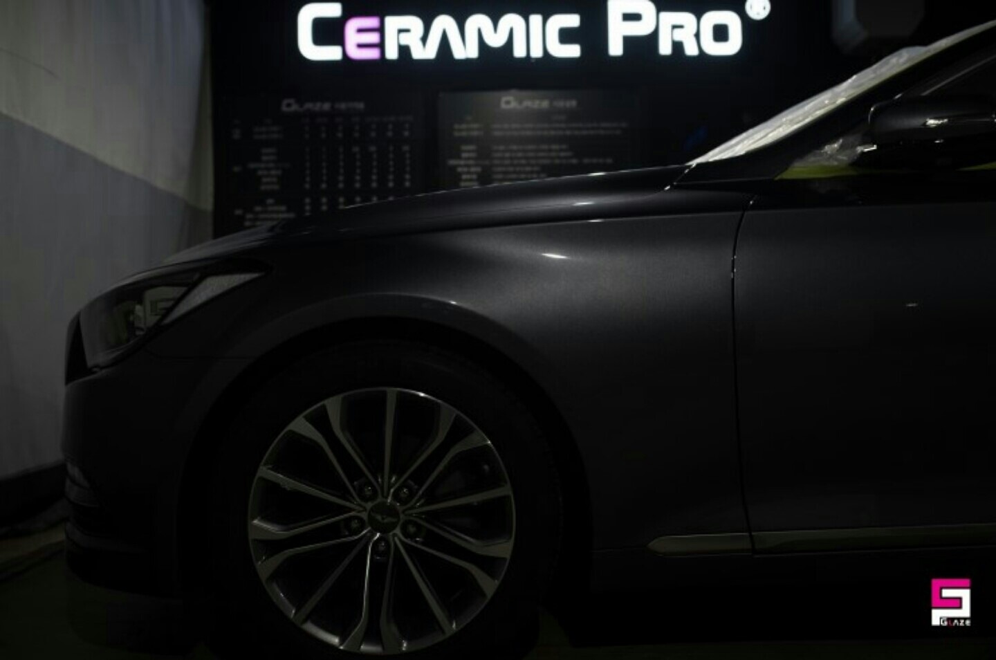 Премиум седан Hyundai Genesis заслуживает выглядеть потрясающе — CeramicPro на DRIVE2