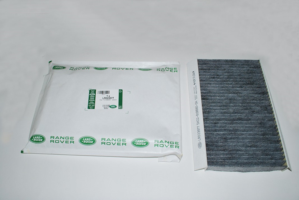 Фильтр салона угольный | Range Rover Sport JKR500020, LR023977 — United ...