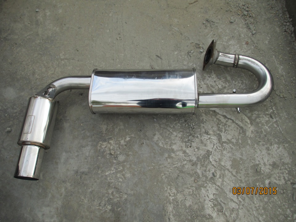 HKS Silent hi power — Toyota Caldina (241), 2 л, 2003 года | тюнинг ...