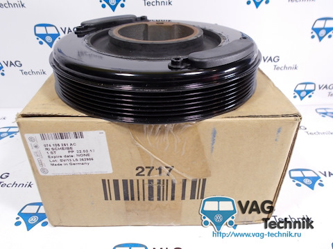 074105251AC Шкив поликлинового ремня с VAG | Запчасти на DRIVE2