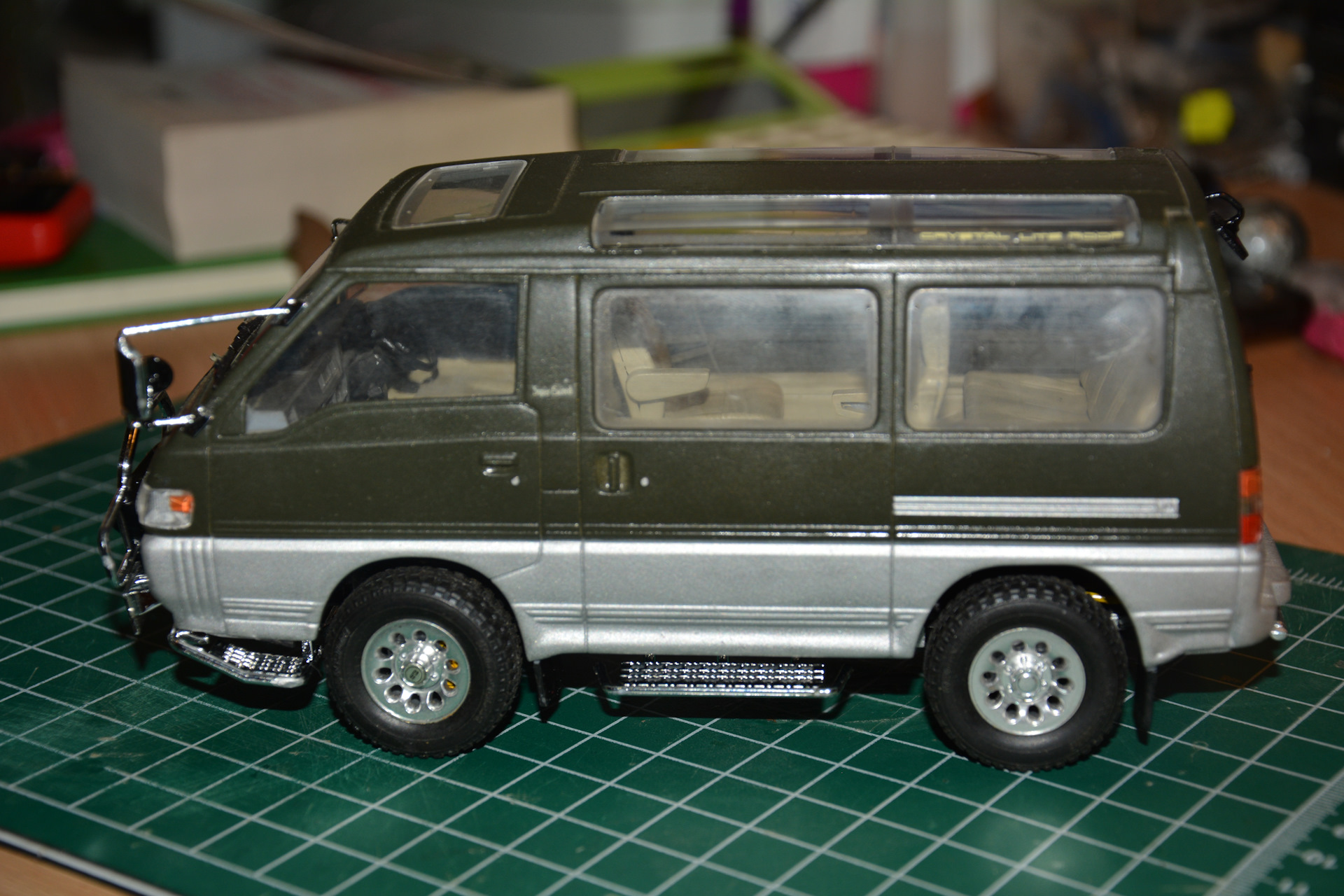 Mitsubishi Delica от Aoshima 1/24 — Сообщество «Клуб Моделистов» на DRIVE2