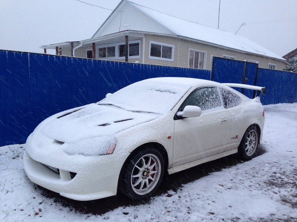Все, зима! — Honda Integra Type R (DC5), 2 л, 2004 года | наблюдение ...