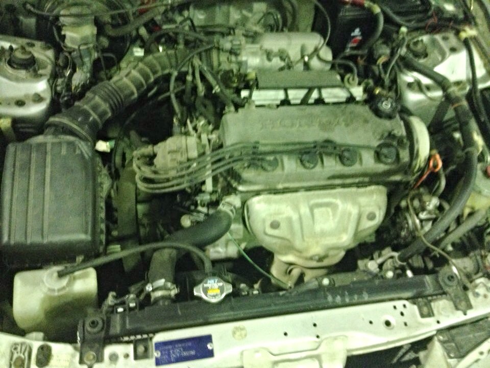 Чистинский двс 😍🖖🏾👌🏾 — Honda Integra (DC1/DC2), 1,6 л, 1999 года ...