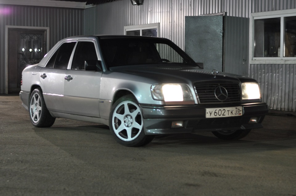 Поставил летние колеса Evolution II, ну и помыл Ская. — Mercedes-Benz E ...