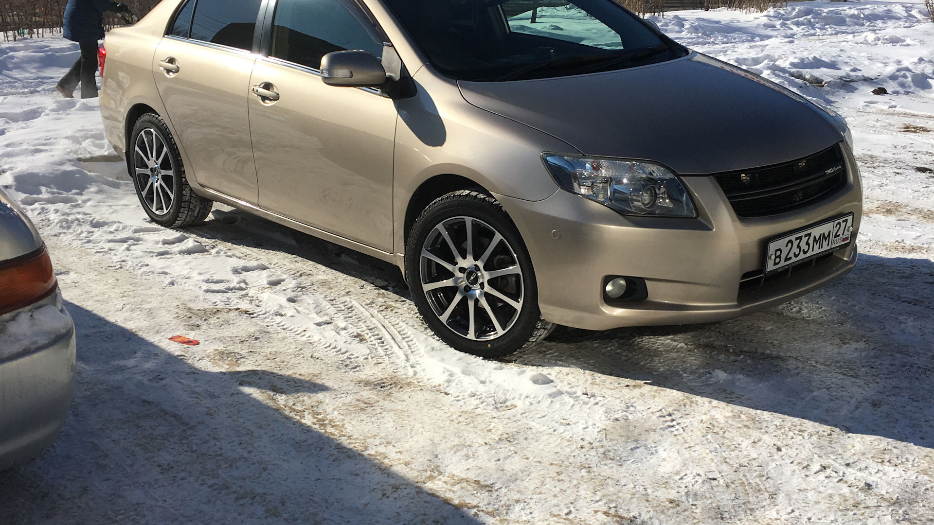 Toyota Corolla Axio (E140) 1.8 бензиновый 2007 | 1.8 Luxel на DRIVE2