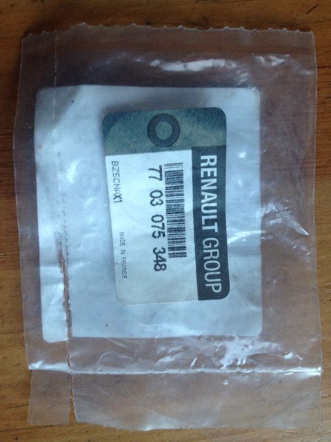 7703075348 Пробка RENAULT | Запчасти на DRIVE2