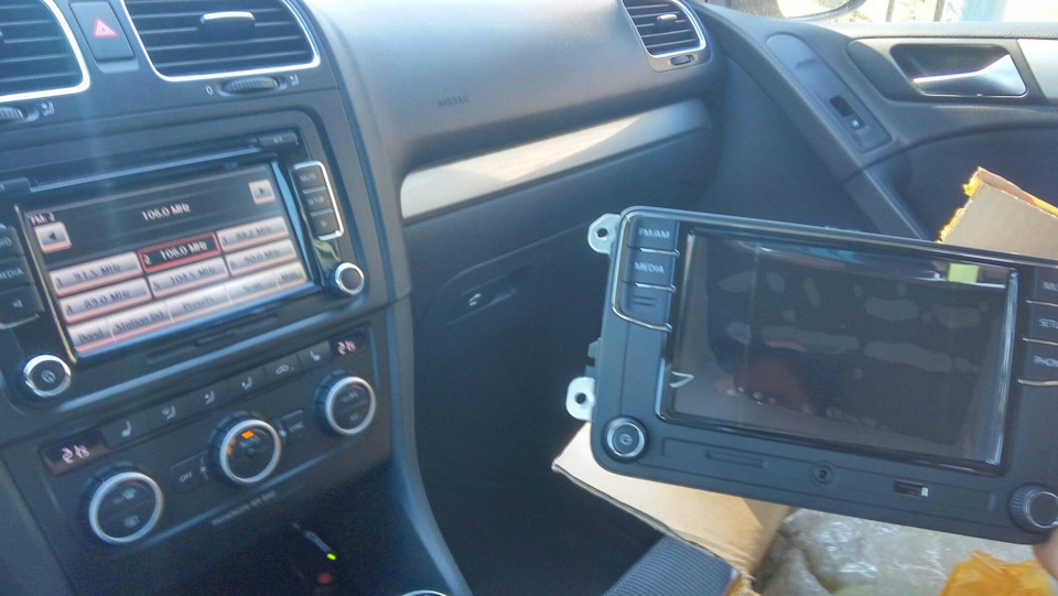 RCD330g+ — Volkswagen Golf Mk6, 2010 года | автозвук | DRIVE2