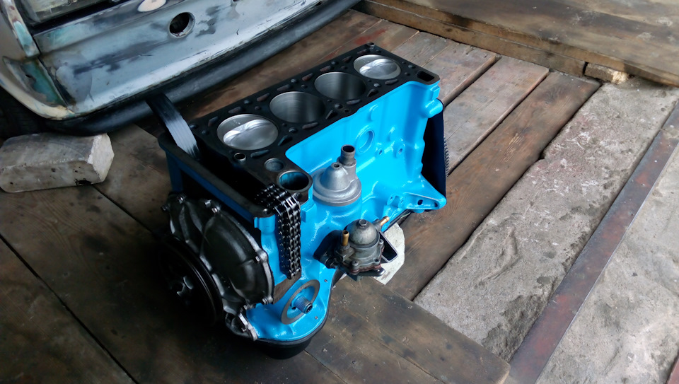 Сборка мотора.часть 2 — Lada 21058, 1,5 л, 1983 года | запчасти | DRIVE2