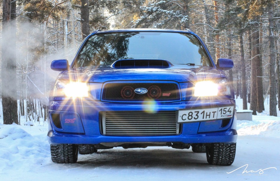 Prodrive! Покраска! ФОТО!)) — Subaru Forester (SG), 2,5 л, 2004 года ...