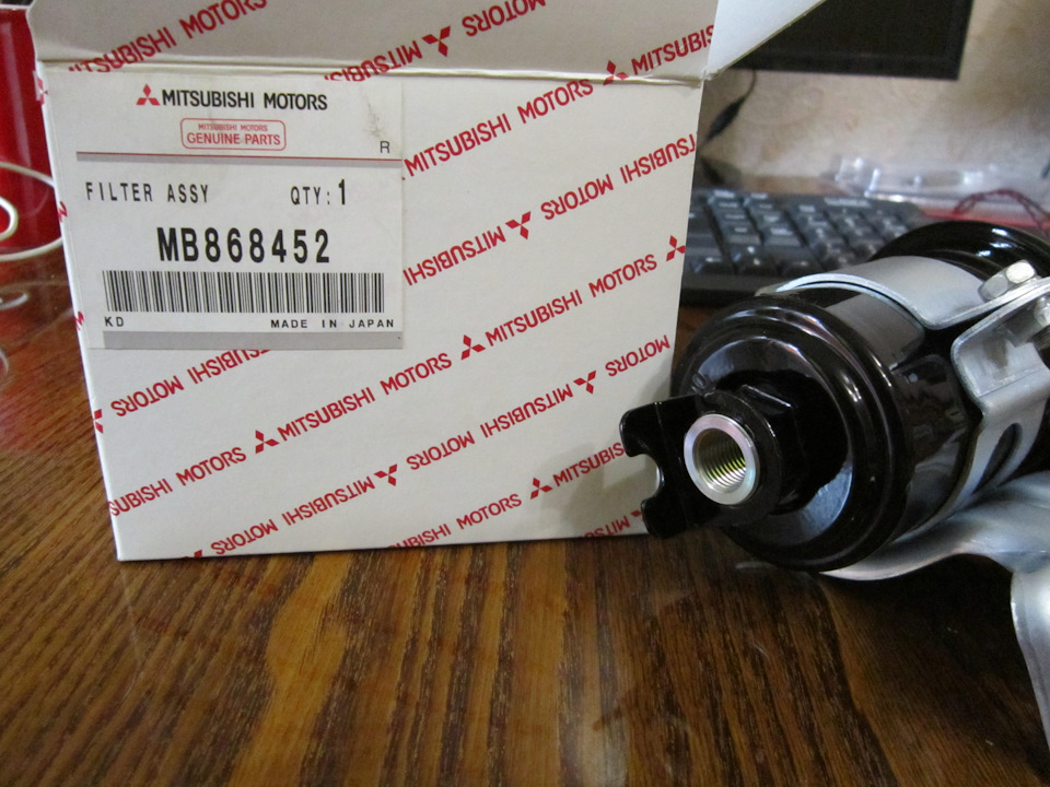 MB868452 Фильтр топливный Mitsubishi | Запчасти на DRIVE2