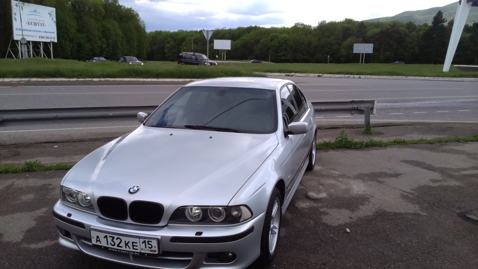 Атермальная пленка SunTek — BMW 5 series (E39), 2,5 л, 2003 года ...