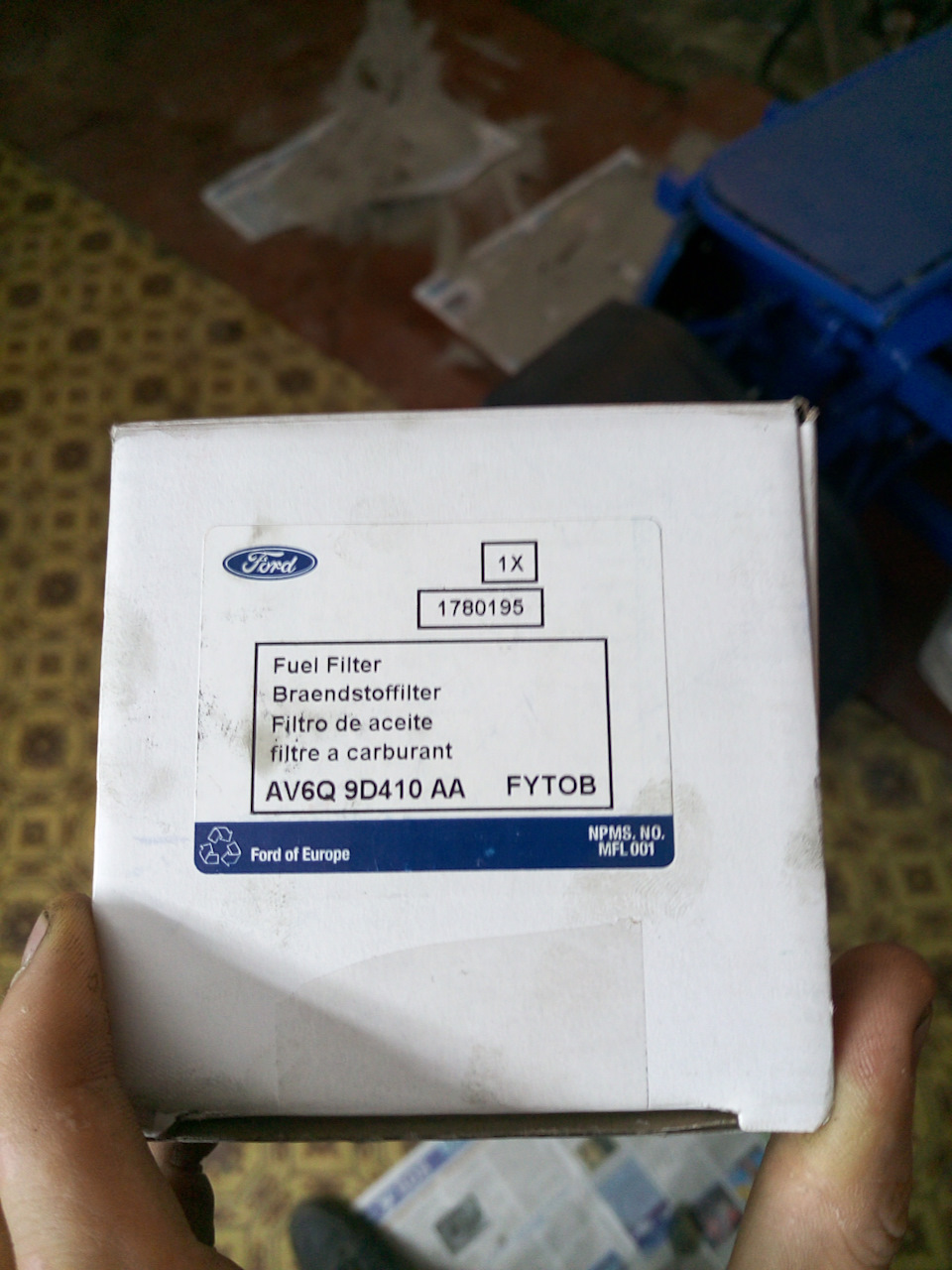 1780195 Фильтр топливный / 1,6 Diesel 10~ Ford | Запчасти на DRIVE2