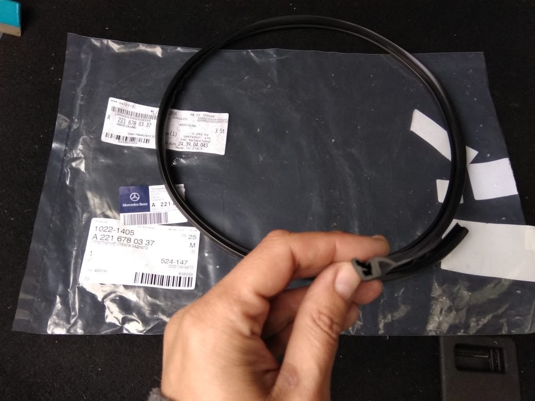 Очередная чистка сливов багажника — Mercedes-Benz C-Class (W204), 1,8 л ...