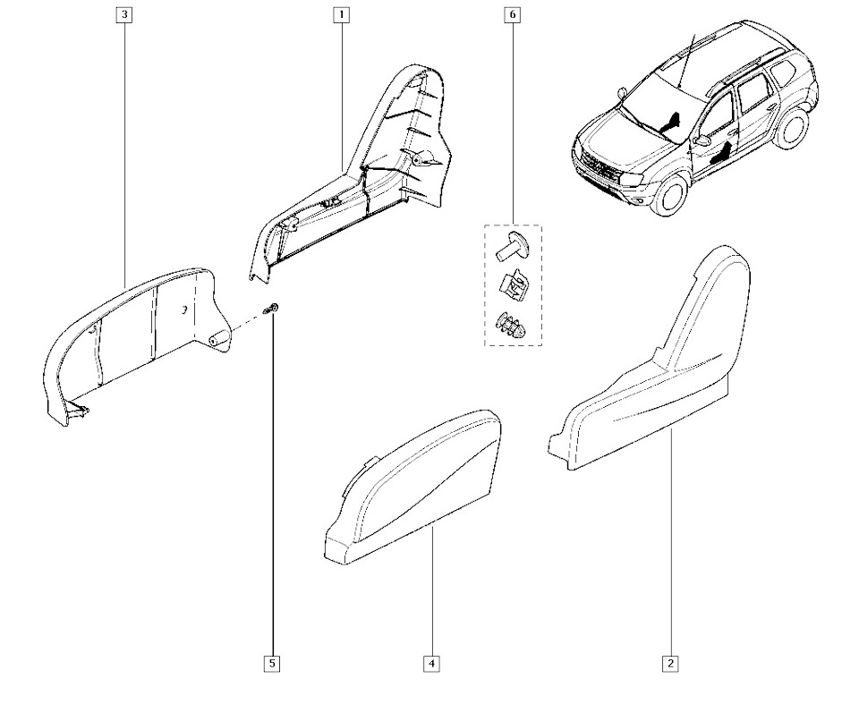 Парт-номера того, чего нас обделили. Ч.2. — Renault Duster (1G), 1,6 л ...