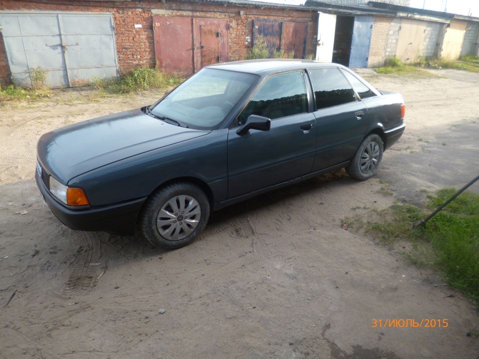 не идеал но лучше чем было )). — Audi 80 (B3), 1,8 л, 1991 года ...
