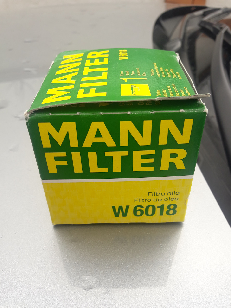 W6018 Масляный фильтр MANN FILTER | Запчасти на DRIVE2