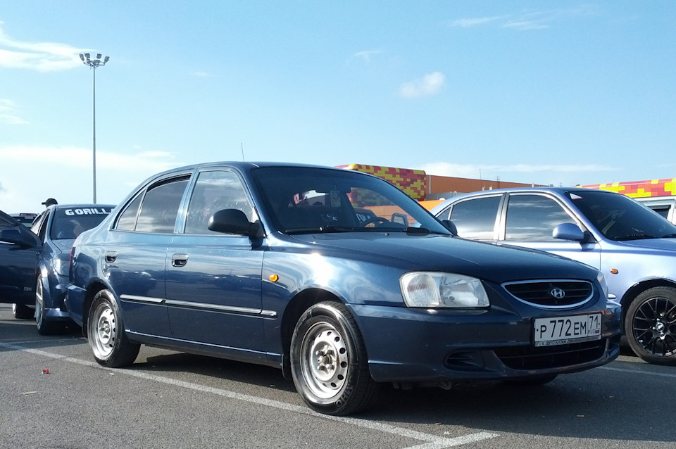 Прощание с Акцентом — Hyundai Accent (2G), 1,6 л, 2007 года | продажа ...