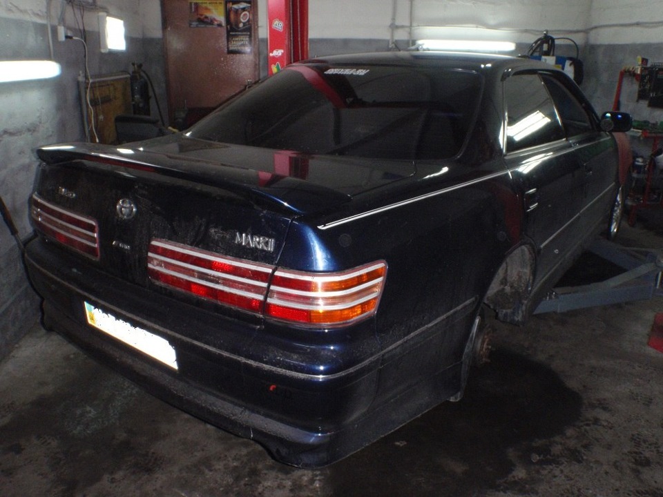 Стабы KTS)! — Toyota Mark II (100), 3 л, 1998 года | тюнинг | DRIVE2