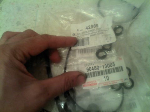 9048013005 Кольцо форсунки TOYOTA MANY TOYOTA LEXUS | Запчасти на DRIVE2