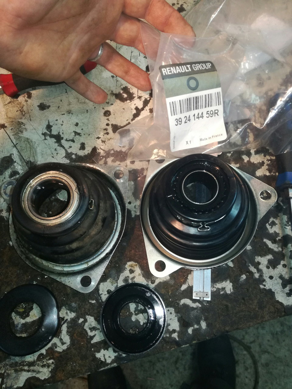 392414459R Комплект чехла внутреннего левого привода колеса RENAULT ...