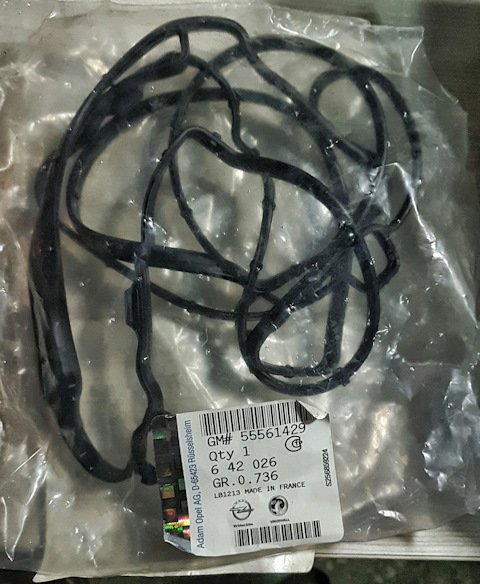 55561429 Прокладка крышки головки блока цилиндров GM | Запчасти на DRIVE2