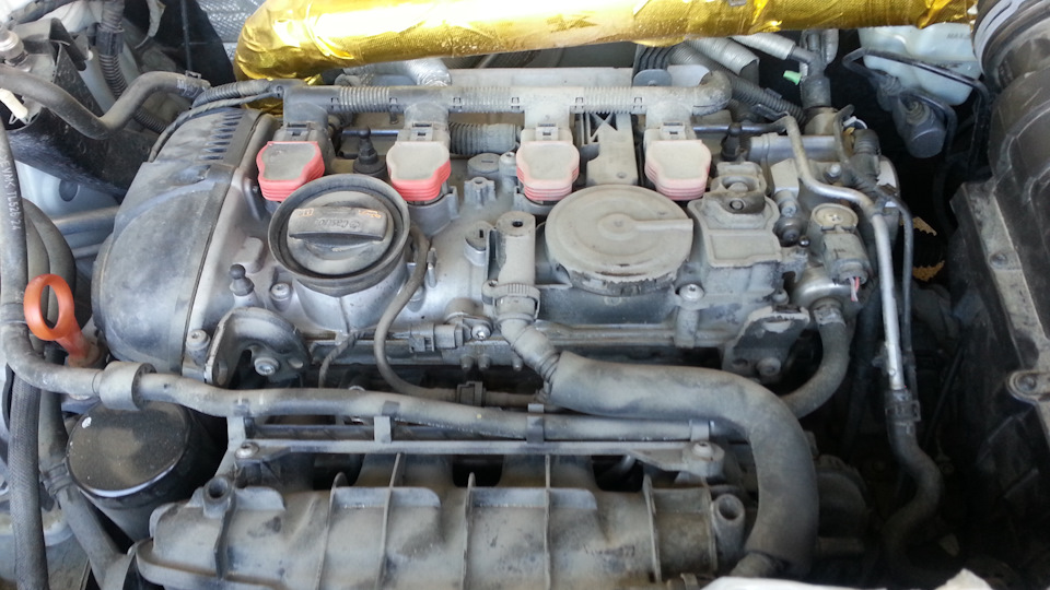 TSI APR St2 кайфует 3 — Volkswagen Tiguan (1G), 2 л., 2013 года | мойка | DRIVE2