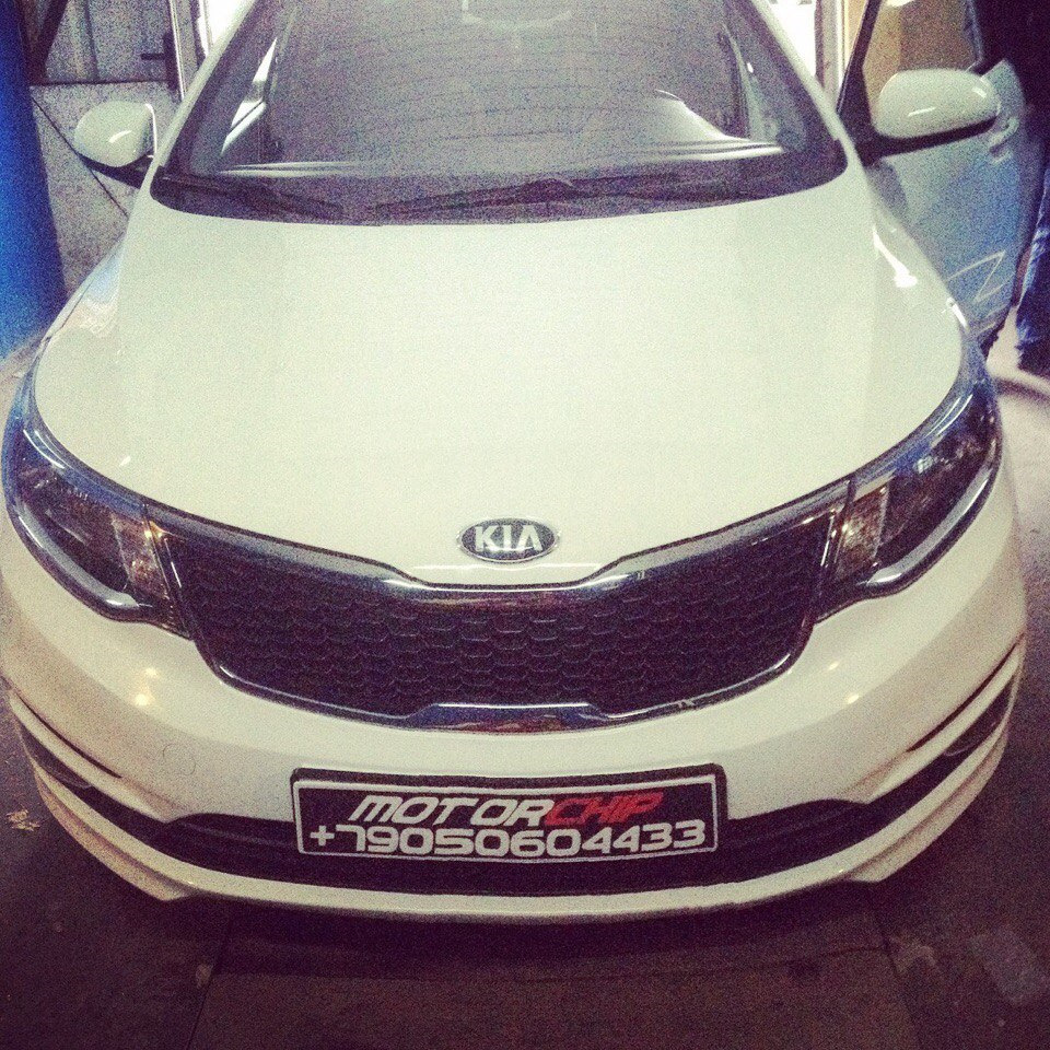 Kia Rio 2016 1.4 104ps — MOTOR CHIP на DRIVE2