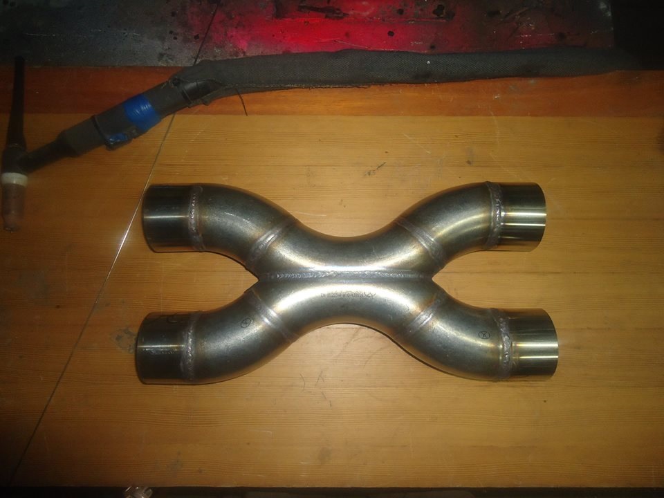 Custom X-pipe и резонаторы — DRIVE2
