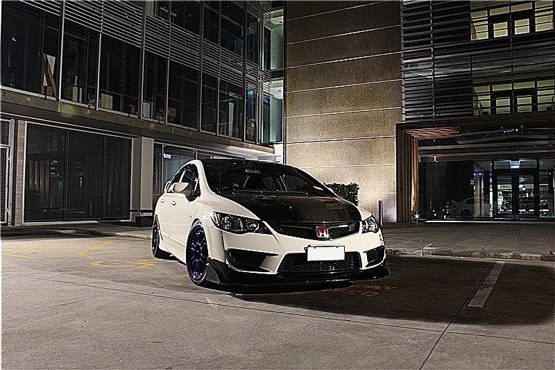 Задний бампер оригинал FD2+ js racing diffuser rear — Honda Civic 4D ...