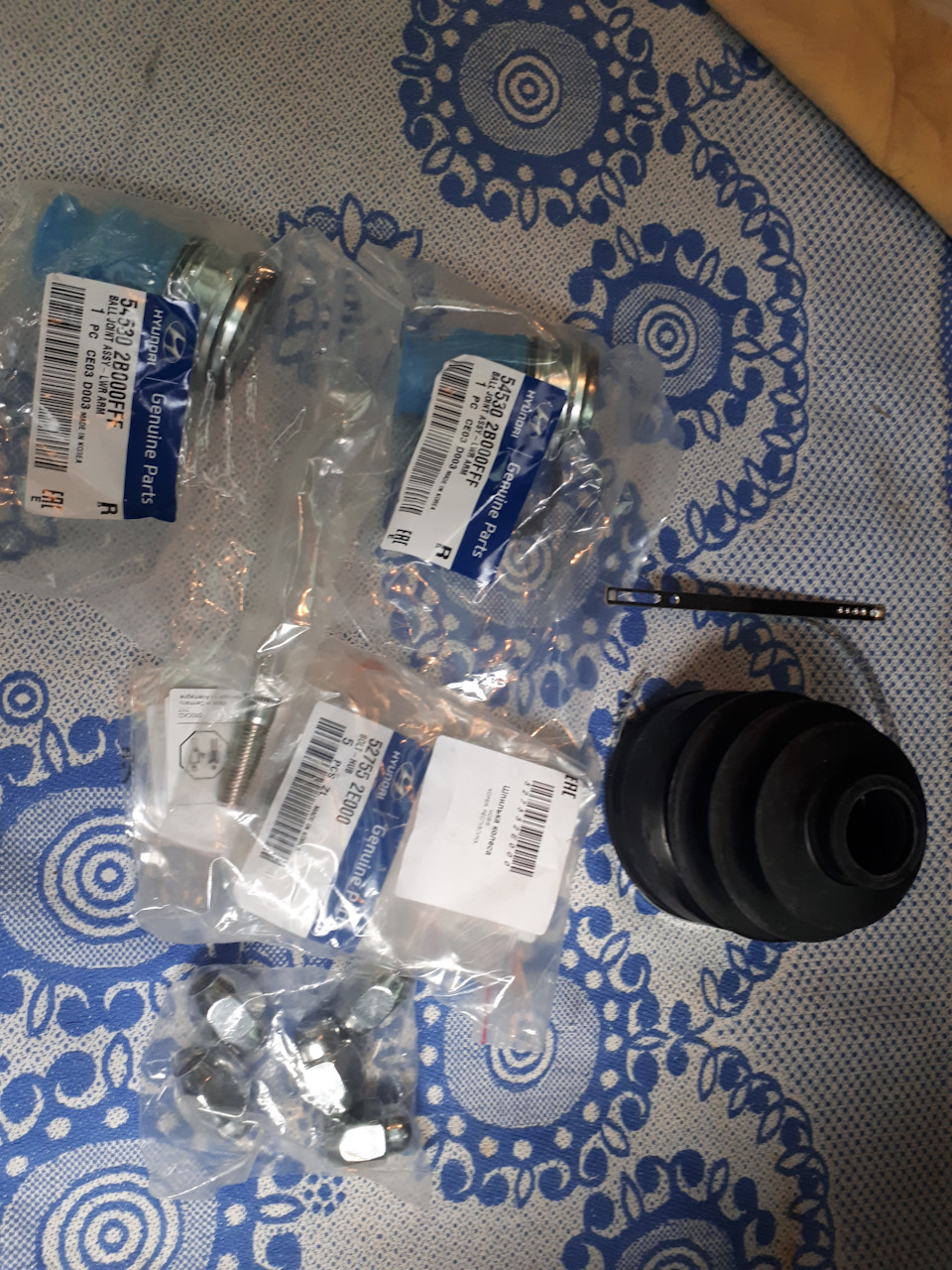 527552E000 ШПИЛЬКА СТУПИЦЫ КОЛЕСА М12 KIA HYUNDAI | Запчасти на DRIVE2