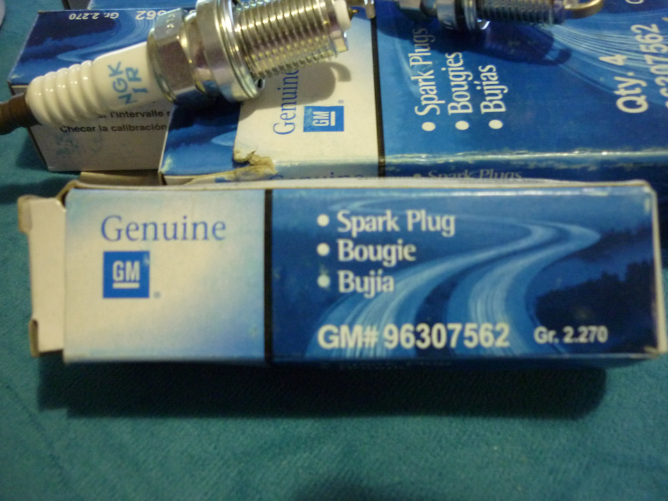 96307562 СВЕЧА ЗАЖИГАНИЯ EPICA 2.0/2.5 GM | Запчасти на DRIVE2