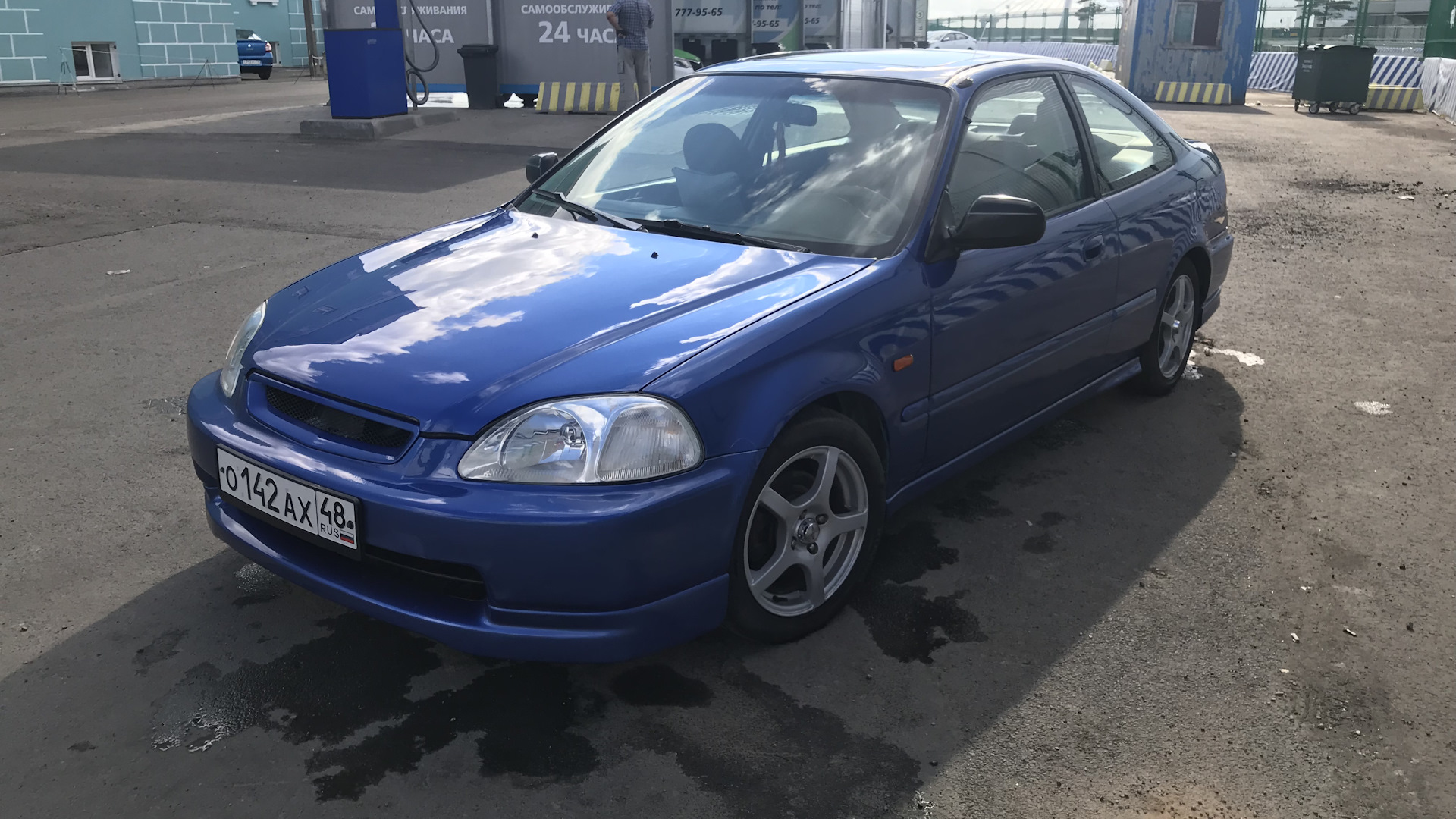 Honda Civic Coupe (6G) 1.6 бензиновый 1996 | B16a2 на DRIVE2