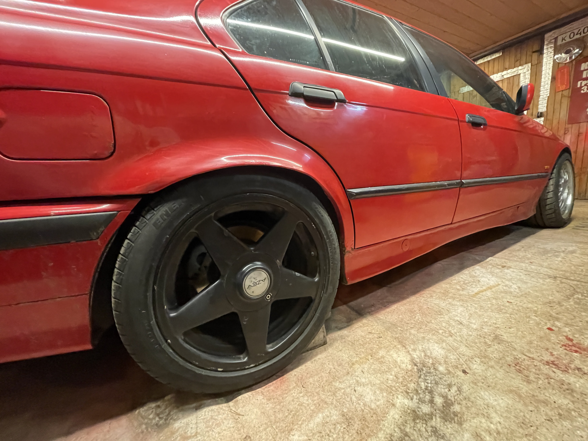 Azev — BMW 3 series (E36), 4,4 л, 1998 года | колёсные диски | DRIVE2