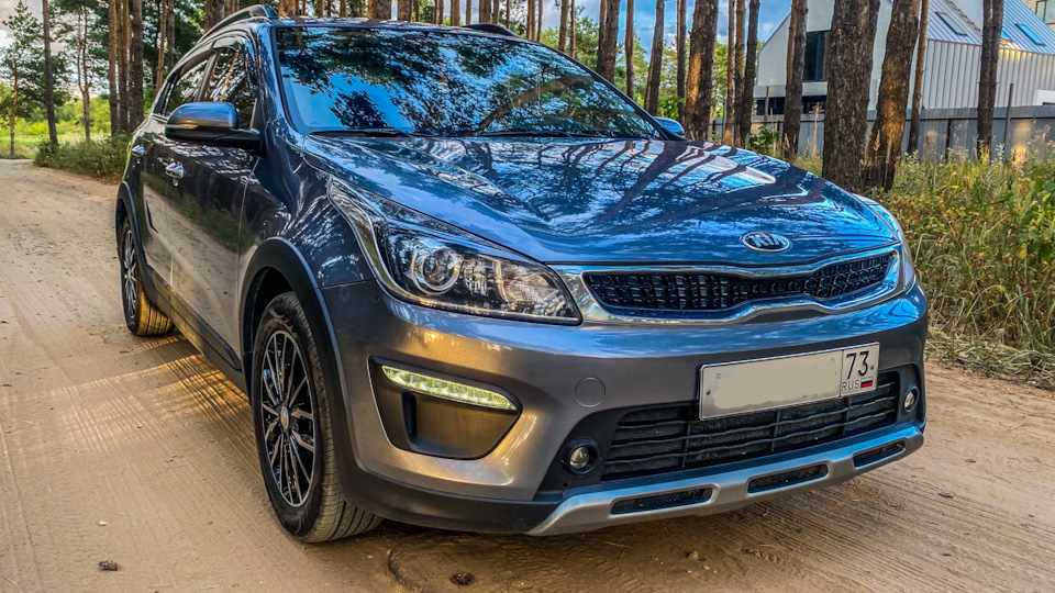 Габариты и стоп сигналы — KIA Rio X-Line, 1,6 л, 2018 года | наблюдение ...